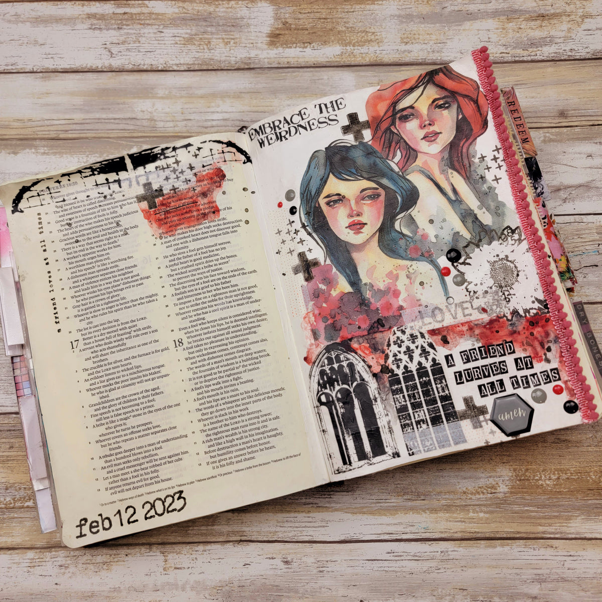 Within 035 printable for mixed-media, Bible journaling and faith art ...