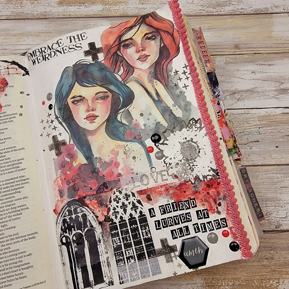 Within 035 printable for mixed-media, Bible journaling and faith art ...