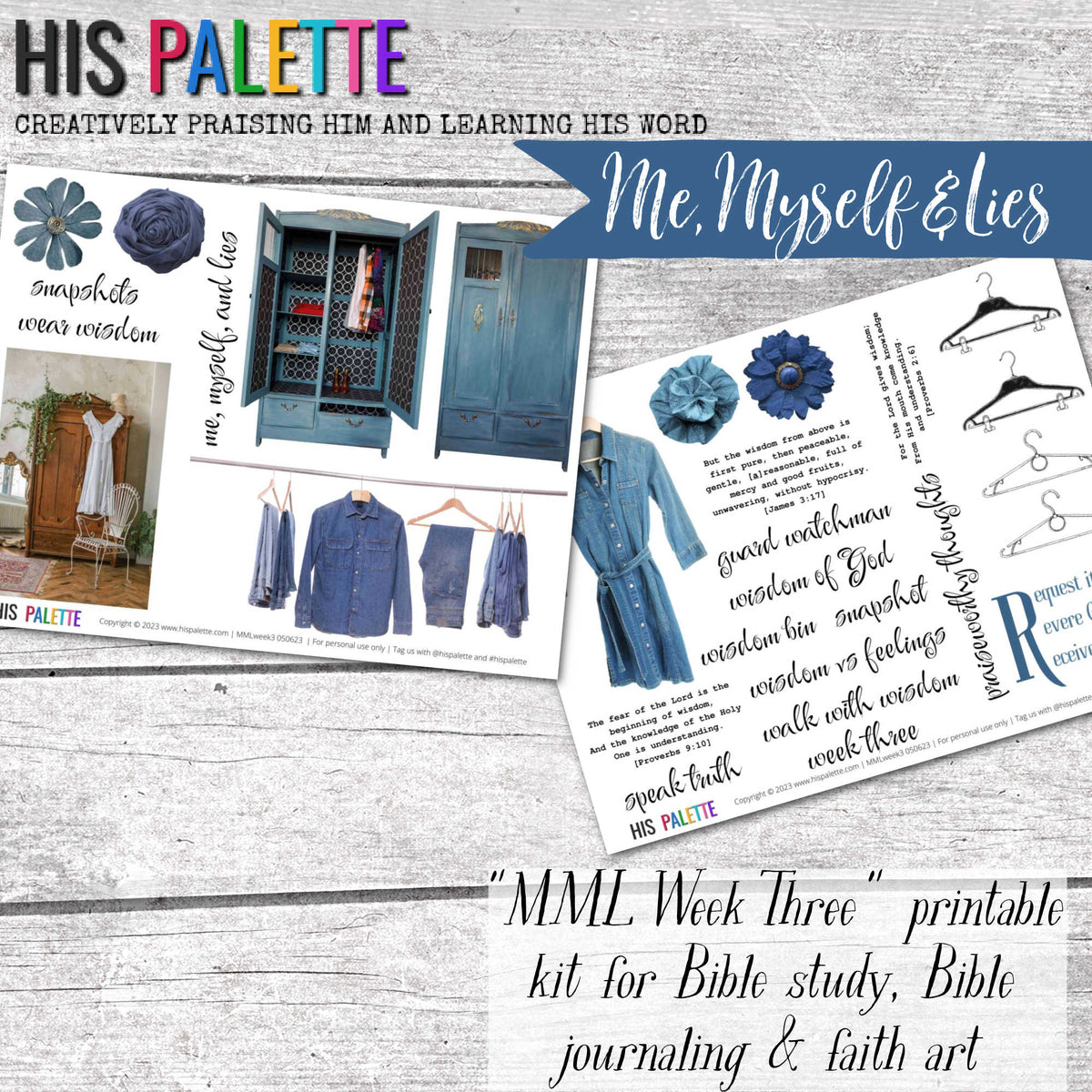 MML Week Three printable for Bible study, Bible journaling and faith a ...